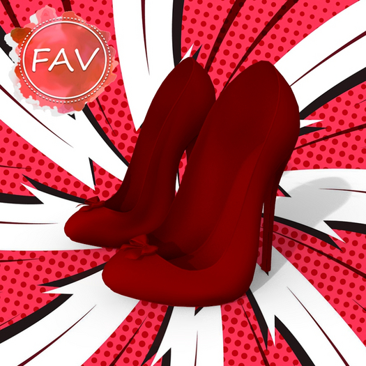 Second Life Marketplace Red Cutie Pumps Larax